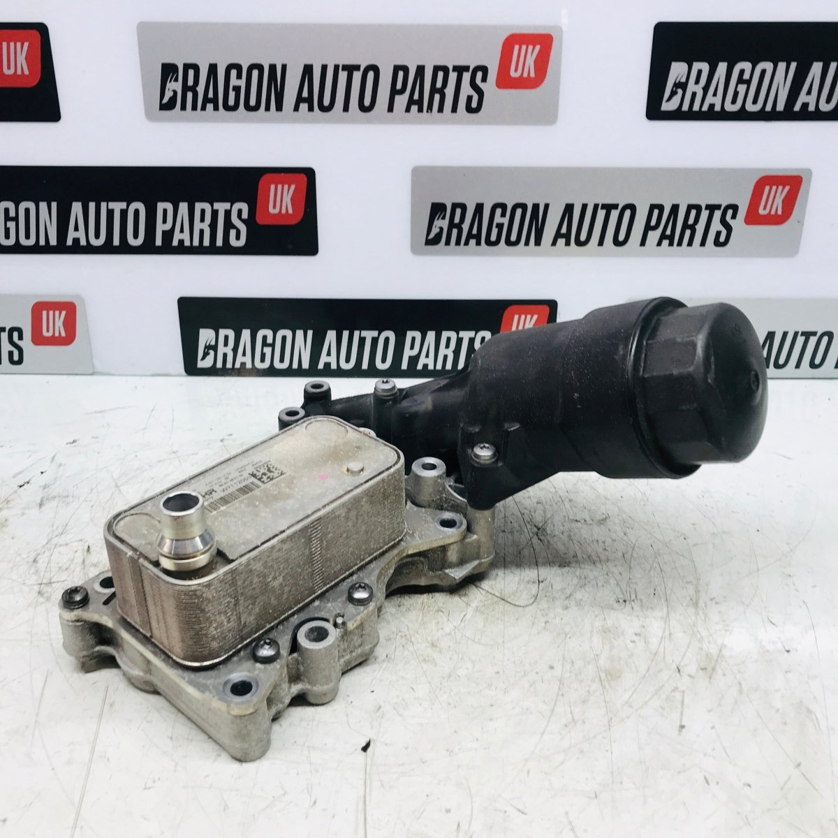 10-18 Mercedes 2.1L Diesel Oil Filter Housing & Cooler A6511801065