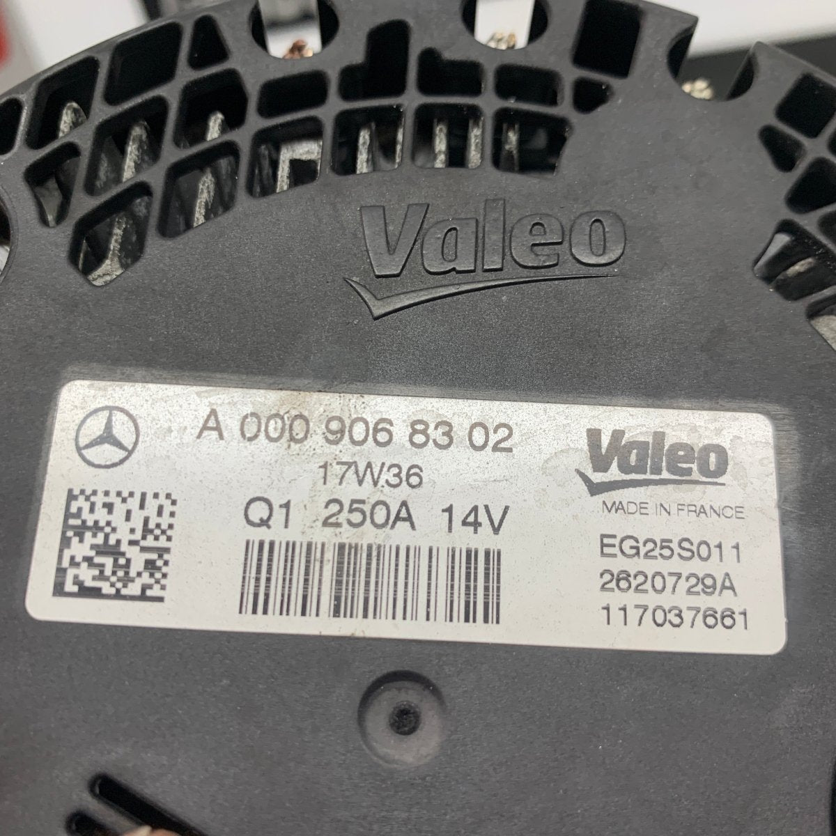 2020 Mercedes / Alternator / 2.0L Diesel / A0009068302