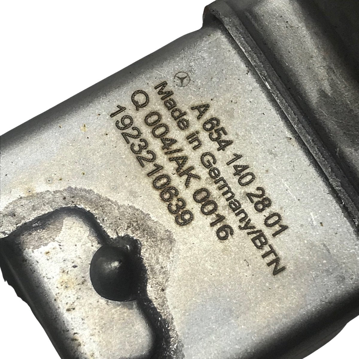 Mercedes E/C Class 2.0L Diesel OM654 EGR Cooler and Valve A6541402801